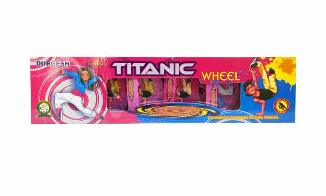 Titanic Wheel(1 Box=5Pcs) - Surya Cracker Shop